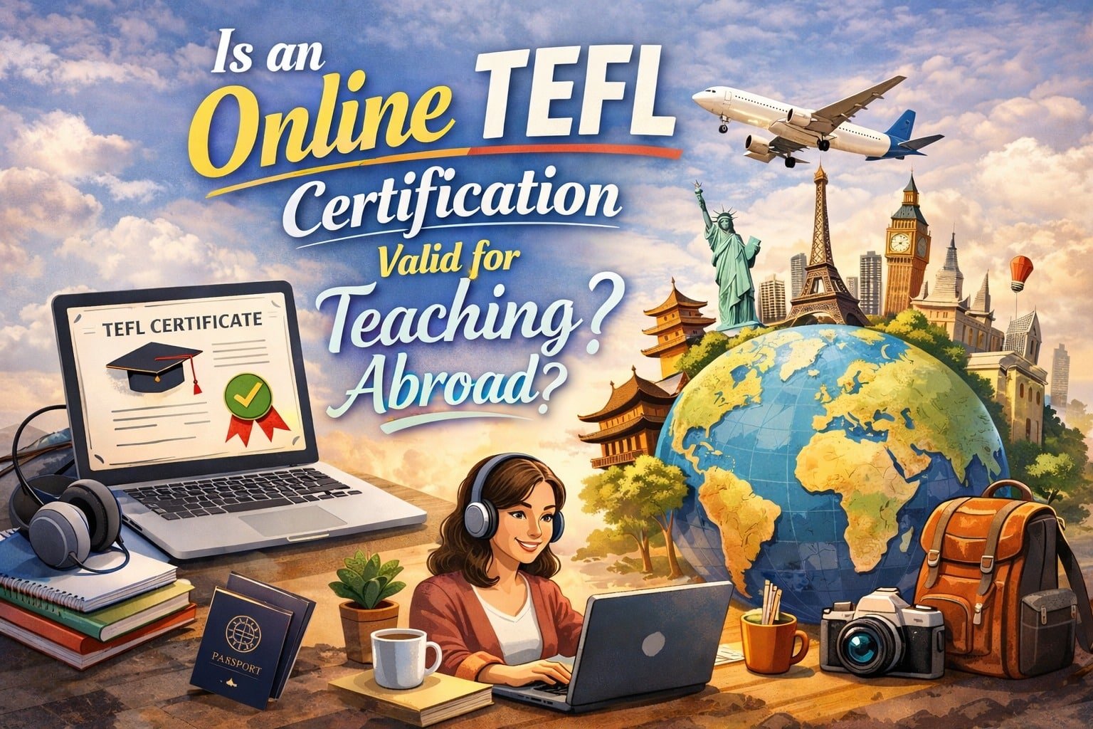 TEFL Course Online Online | Learn, Certify & Teach Globally.